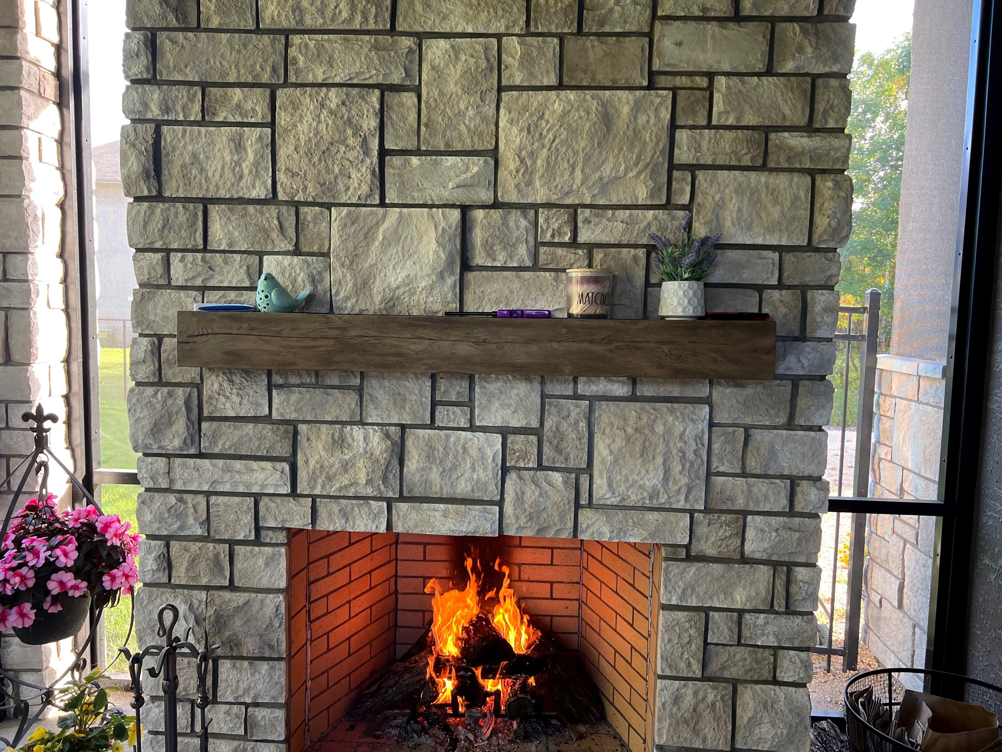 Stone Feature Walls & Mantels - Hearthside Fireplaces